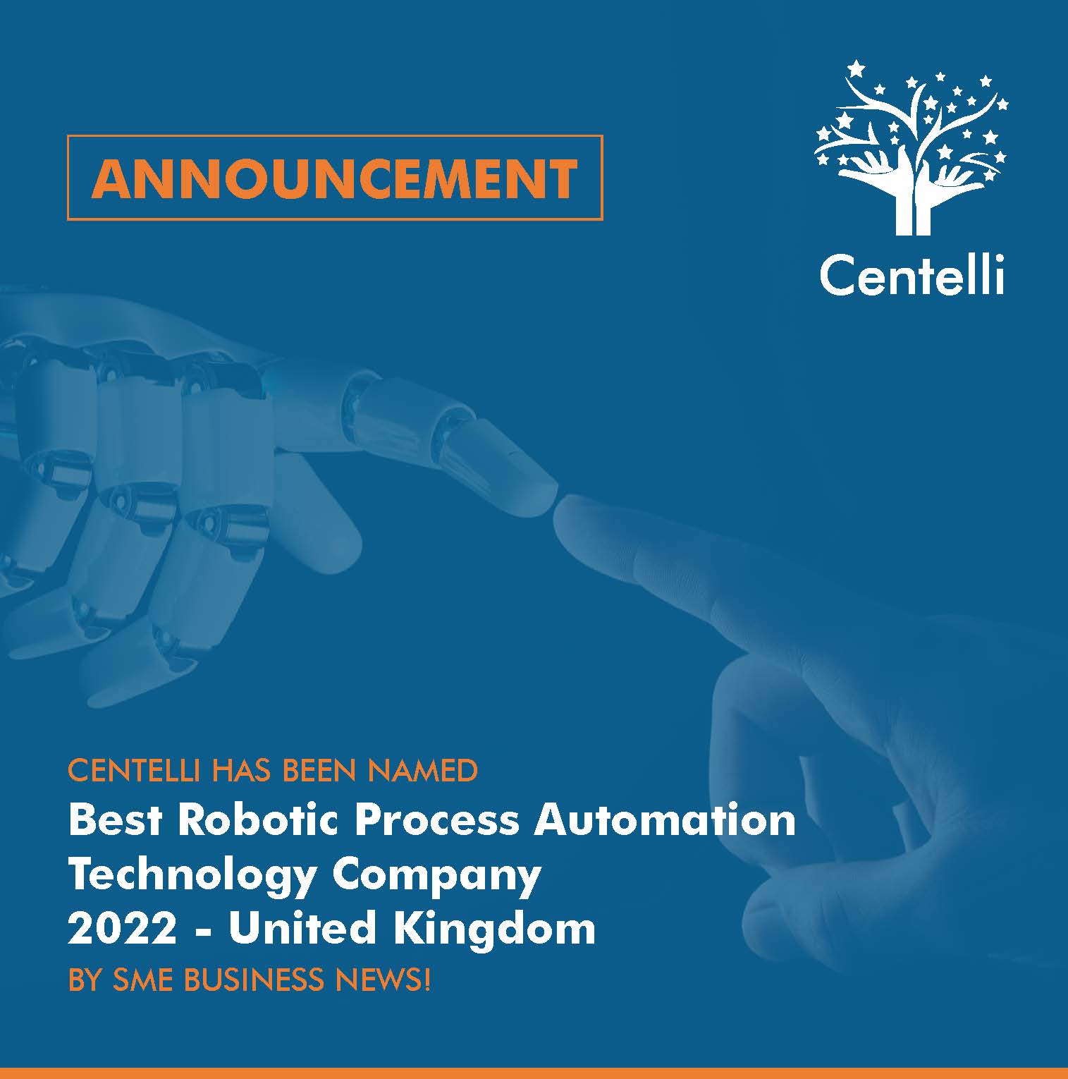BEST Robotic Process Automation Technology Company by SME